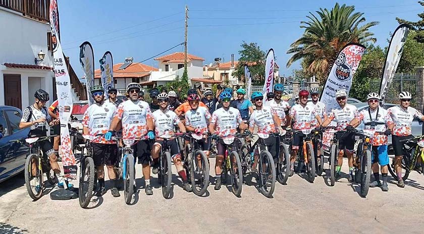 Μοναδικό θέαμα στον ποδηλατικό αγώνα “4th PETRIFIED FOREST MTB ...